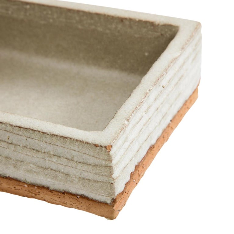 Bitossi for Rosenthal Netter Box, Ceramic, White, Brown, Abstract ...