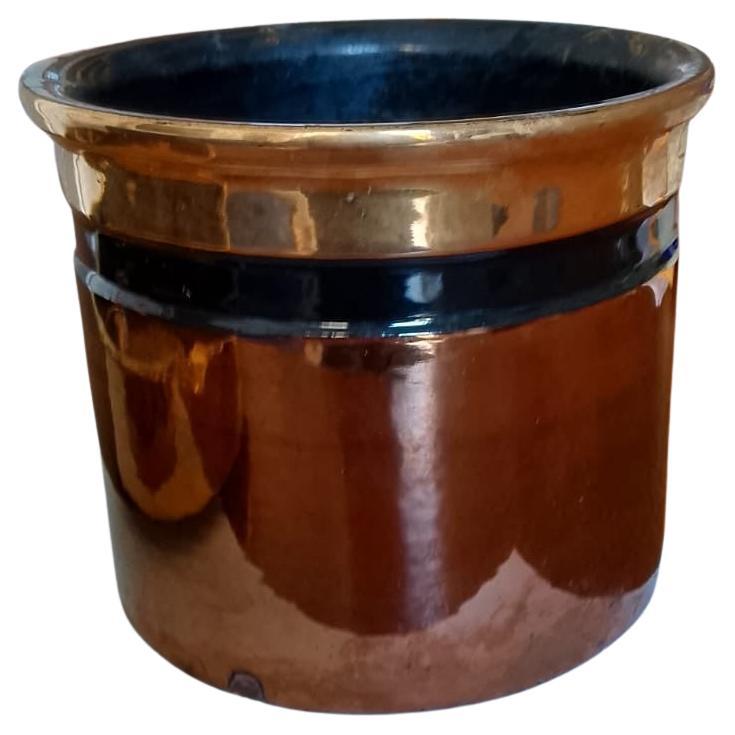 Vintage Bitossi Vase by Aldo Londi, Moroccan Hearts Design, Blue White ...