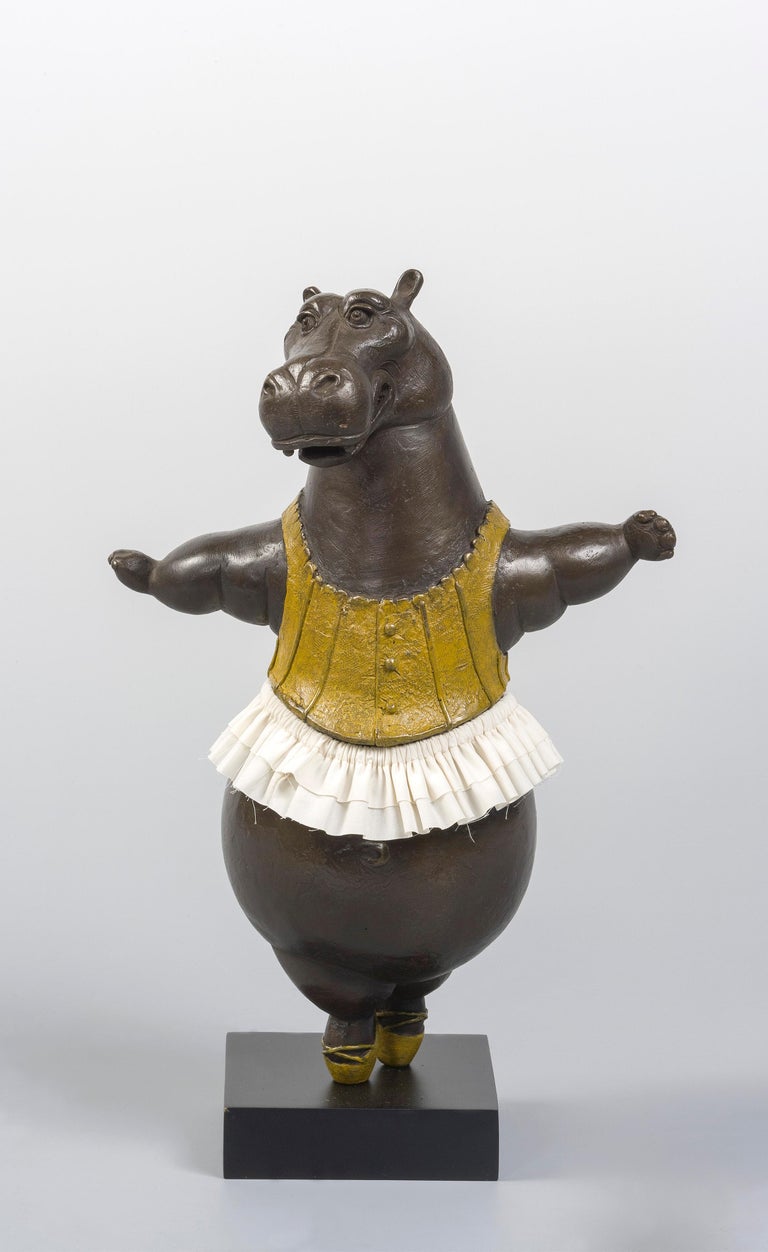 Bjorn Skaarup - Hippo Tightrope Walker, maquette at 1stDibs