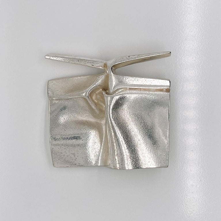 Björn Weckstrom Finnish Modernist Sterling Silver Brooch / Pendant for ...