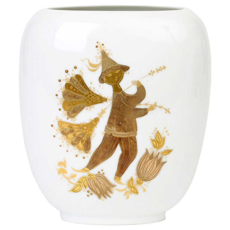 Bjorn Wiinblad for Rosenthal Midcentury Romantic Pattern Quatre ...