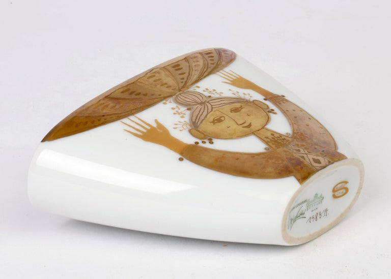 Bjorn Wiinblad for Rosenthal Studio-Linie Midcentury Romance Pattern ...