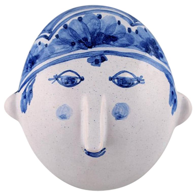 Ceramic Wall Faces - 11 For Sale on 1stDibs | ceramic faces wall ...