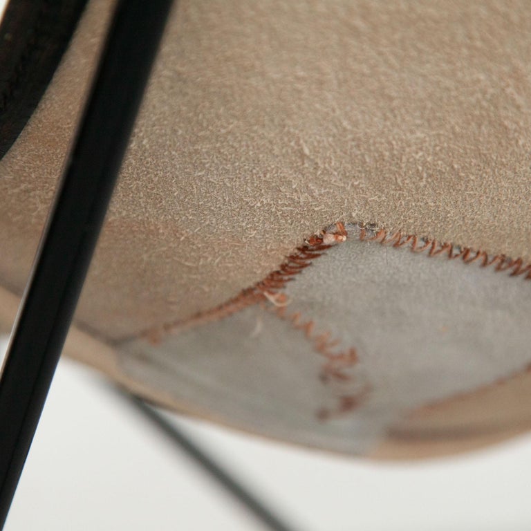 Bkf Butterfly Lounge Pony Leather Chair, circa 1980 by Pep Bonet at 1stDibs