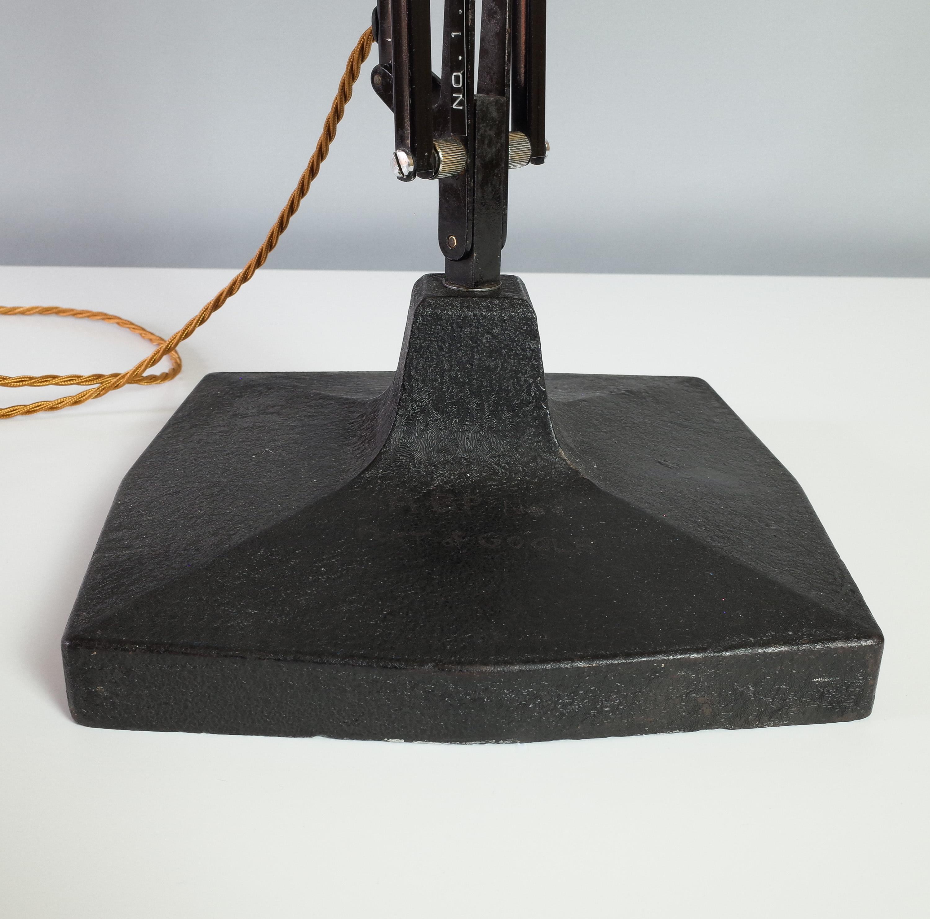 Black 1209 Anglepoise Lamp, England, 1930s at 1stDibs | anglepoise 1209 ...