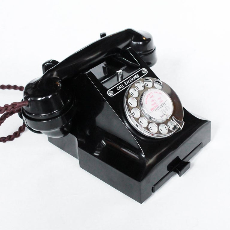 Black 332 GPO Telephone at 1stDibs