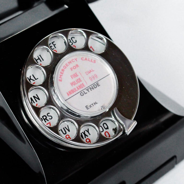 Black 332 GPO Telephone at 1stDibs