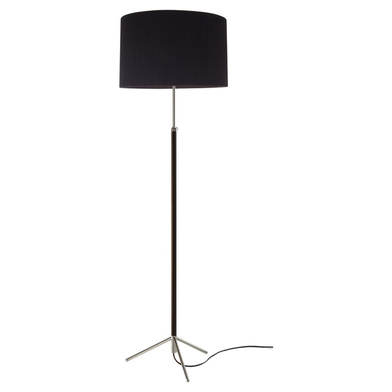 Black and Chrome Pie de Salón G2 Floor Lamp by Jaume Sans For Sale at ...