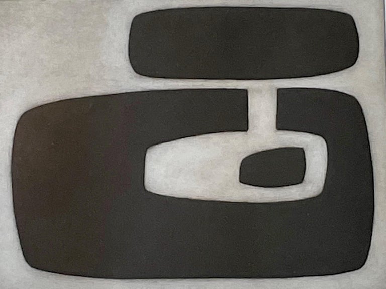 Black and White Abstract Etching by Oliver Gaiger, England ...