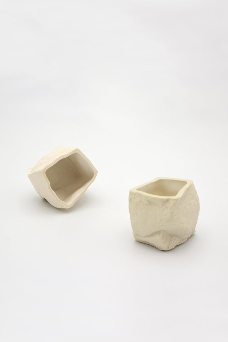 Black and White Cups 6-Set by Craig Barrow For Sale at 1stDibs