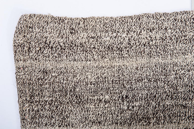 Black and White Kilim TOROS ADANA Flatwave For Sale at 1stDibs