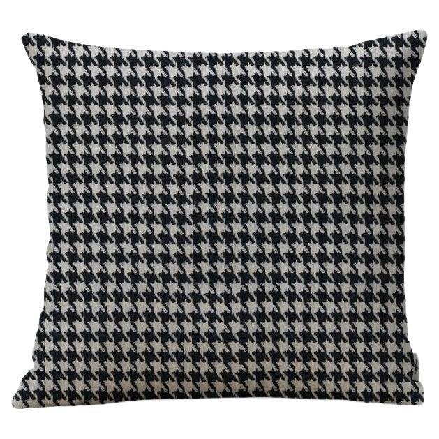 Black and White Patterned Outdoor Fabric For Sale at 1stDibs