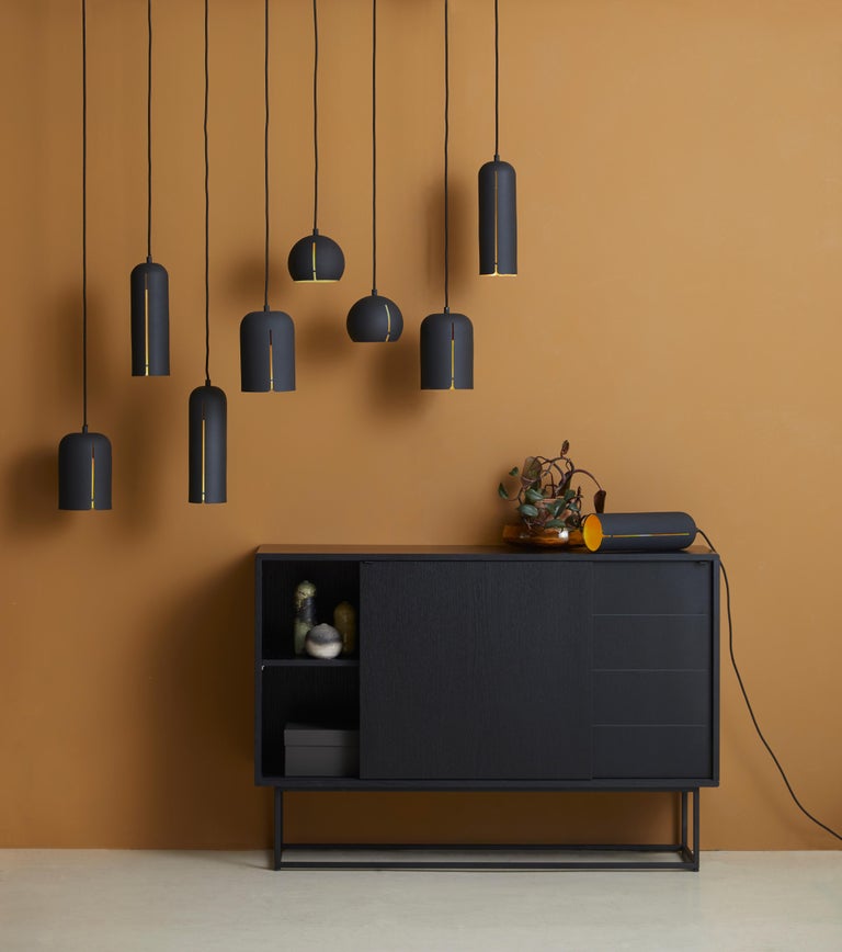 Black and White Virka High Sideboard by Ropke Design and Moaak For Sale ...