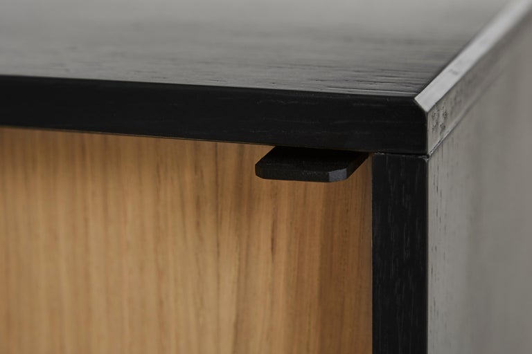 Black and White Virka High Sideboard by Ropke Design and Moaak For Sale ...