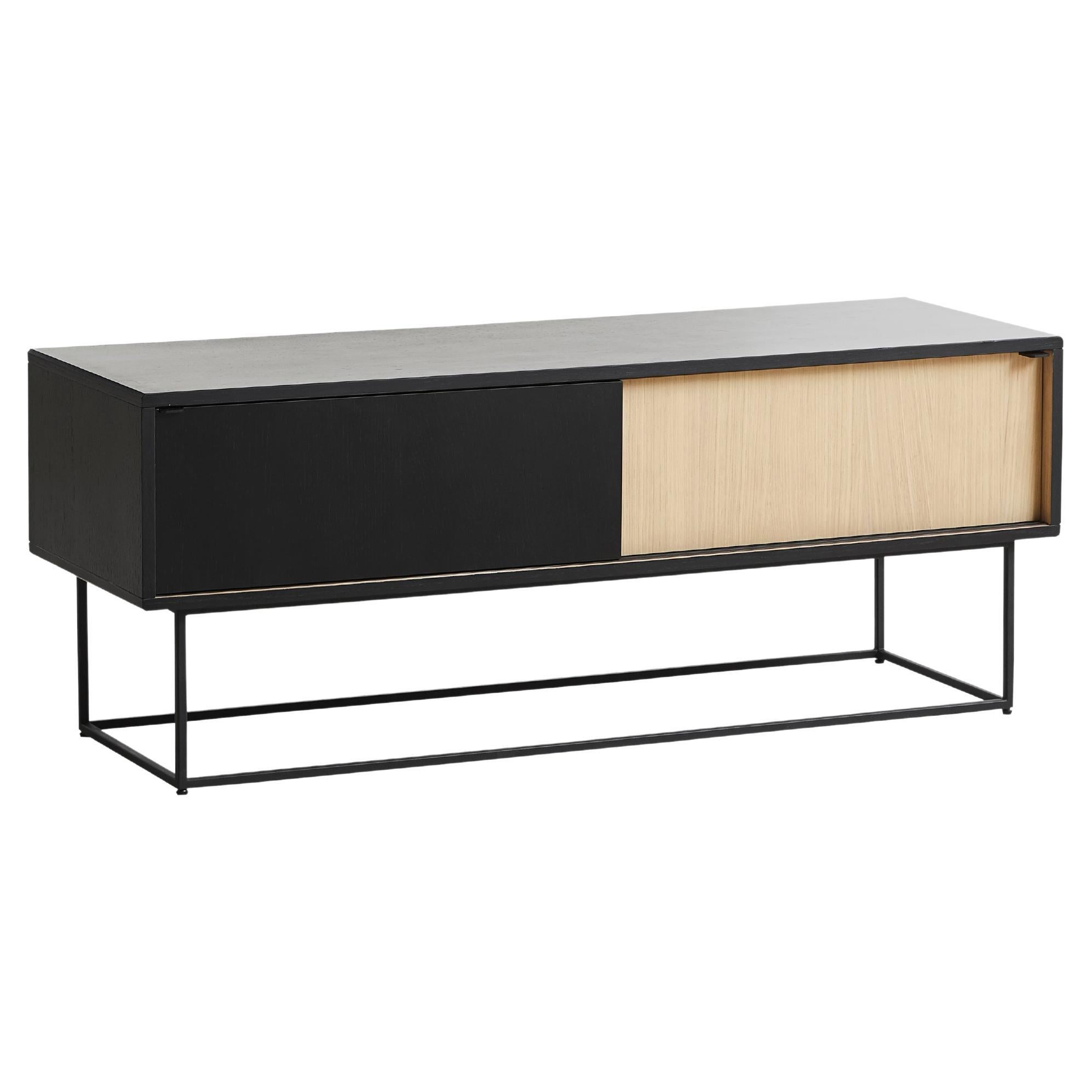 Black and White Virka High Sideboard by Ropke Design and Moaak For Sale ...