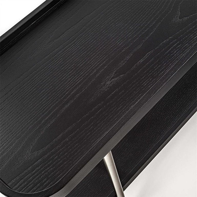Black Ash Tops Console Table For Sale at 1stDibs