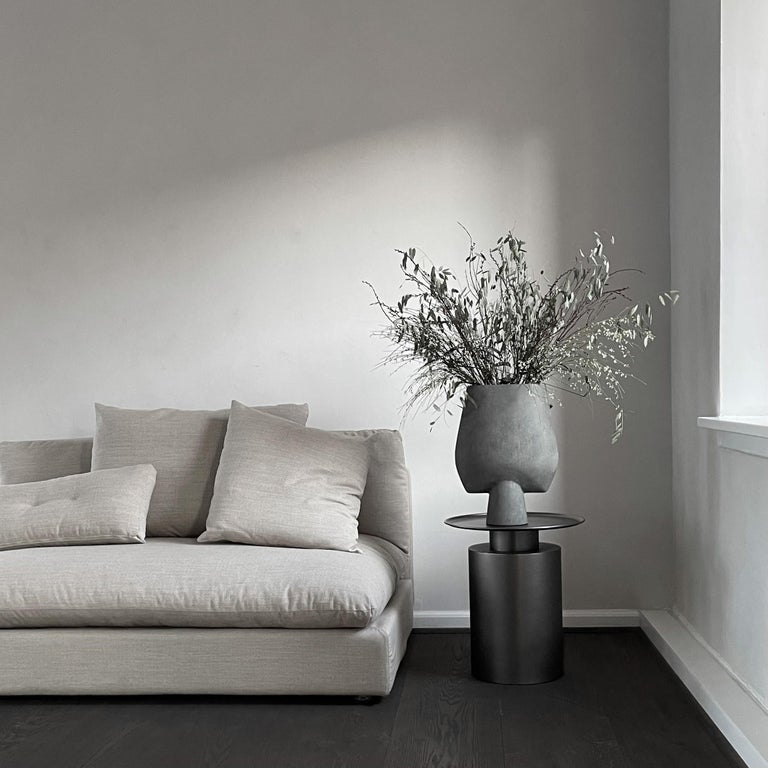 Black Big Sphere Vase Square by 101 Copenhagen For Sale at 1stDibs