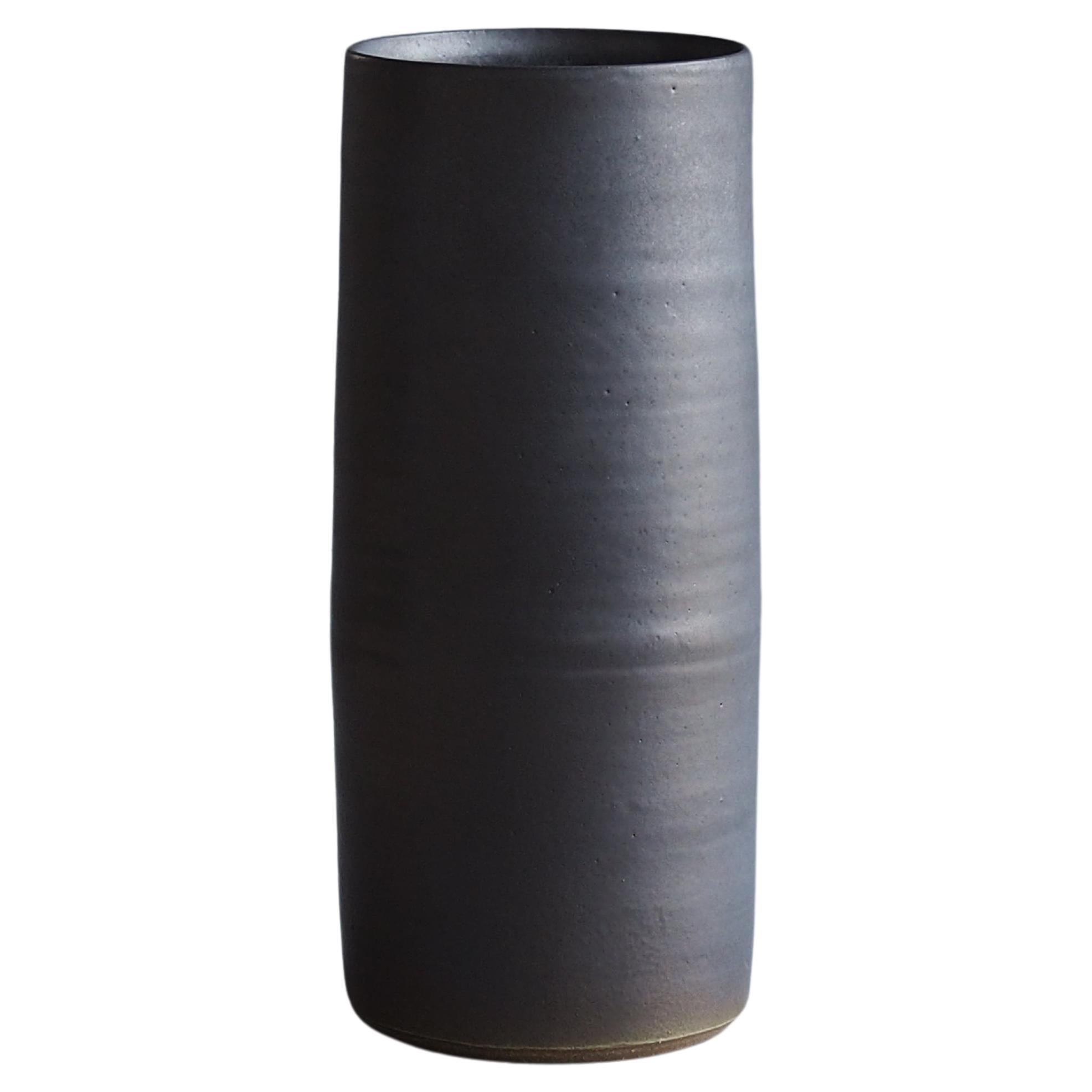 Ceramic Vessel with Metallic Glaze by Tracie Hervy For Sale at 1stDibs