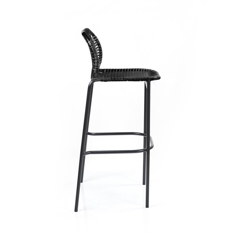Black Cielo Bar Stool by Sebastian Herkner For Sale at 1stDibs