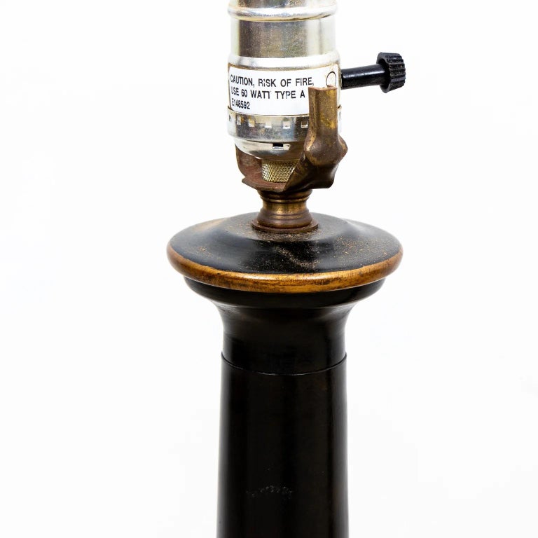 Black Column Lamps For Sale at 1stDibs
