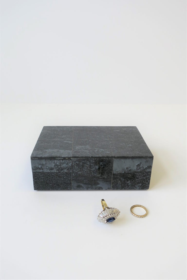 Black Decorative or Jewelry Box at 1stDibs