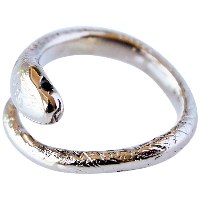 Victorian Gemstone Gold Three Snake Ring at 1stDibs