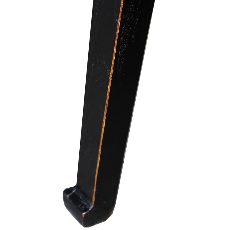 Black and Elm Table at 1stDibs