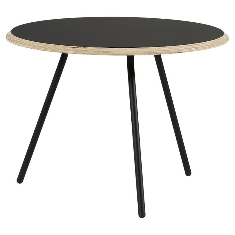 Black Fenix Laminate Soround Coffee Table 60 by Nur Design For Sale at ...