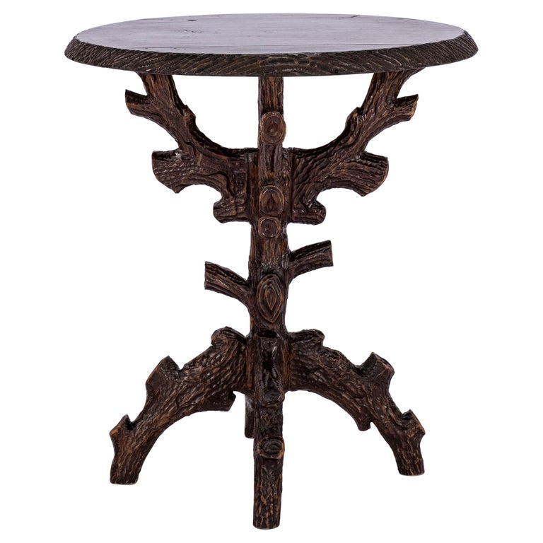 Black Forest Folk Art Table at 1stDibs