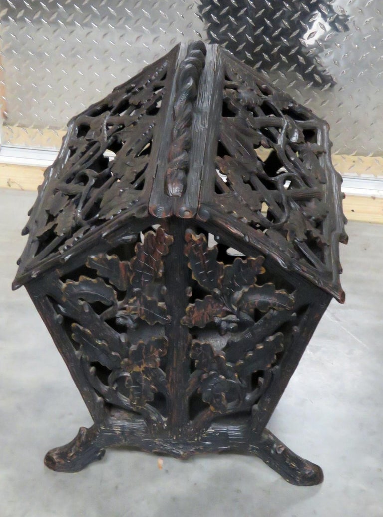 Black Forest Magazine Rack at 1stDibs