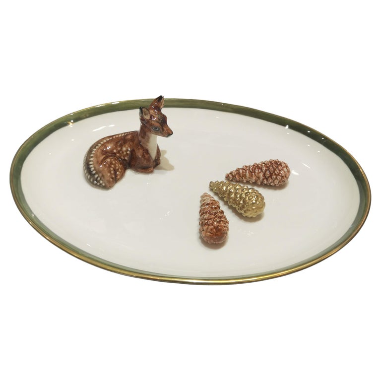 Black Forest Porcelain Dish With Bambi Sofina Boutique Kitzbühel For ...