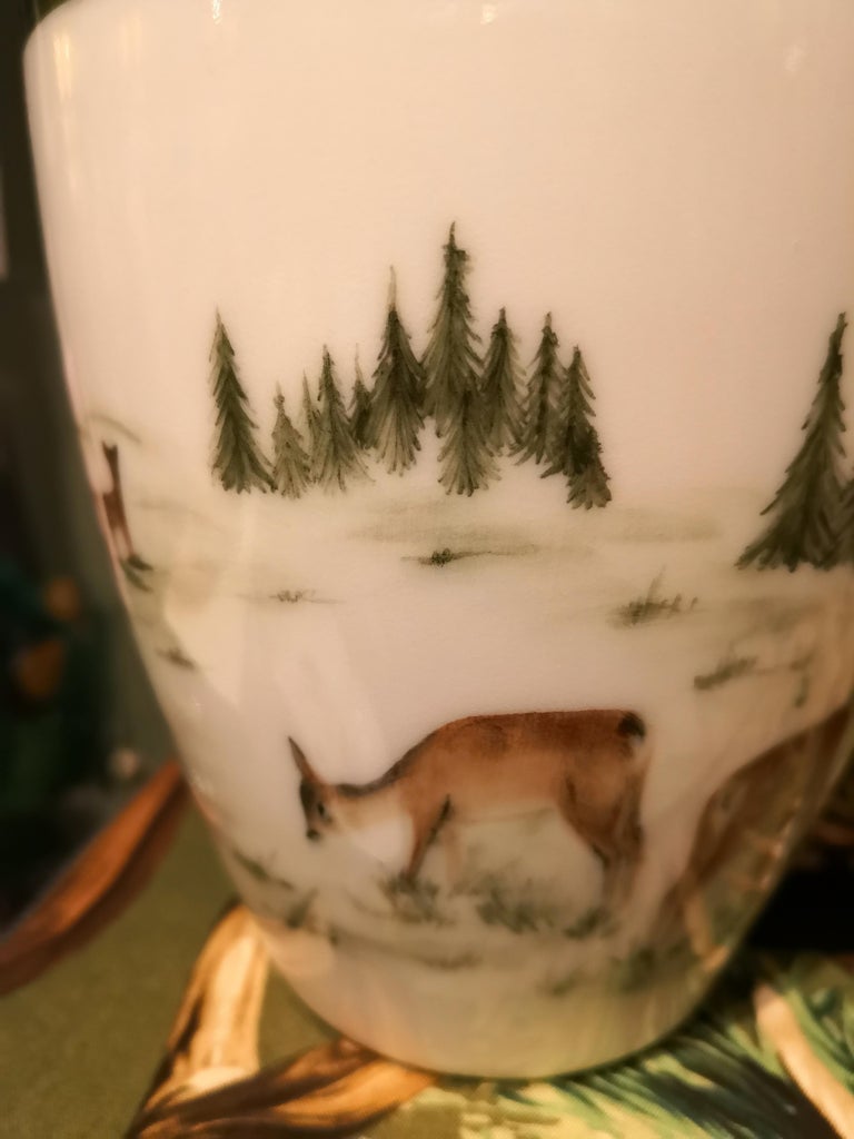 Black Forest Porcelain Vase Hunting Decor Sofina Boutique Kitzbuehel ...
