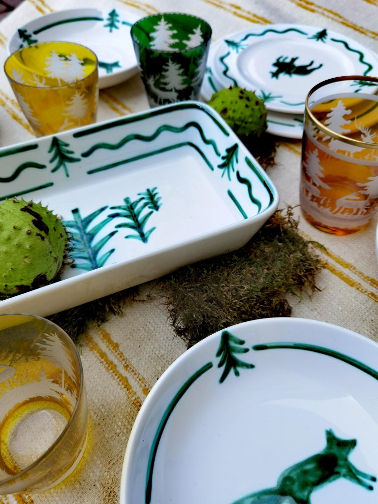 Black Forest Pottery Dish Hand-Painted Sofina Boutique Kitzbühel ...