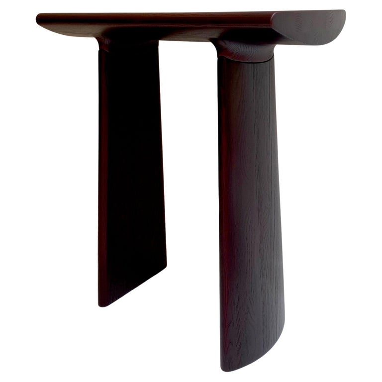 Black Grape Stained Ash Daiku Console by Victoria Magniant For Sale at ...