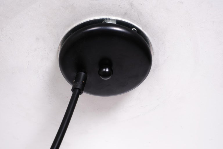 Black Halogen Swing Arm Ceiling Light Steinhauer Germany 1980s For Sale ...