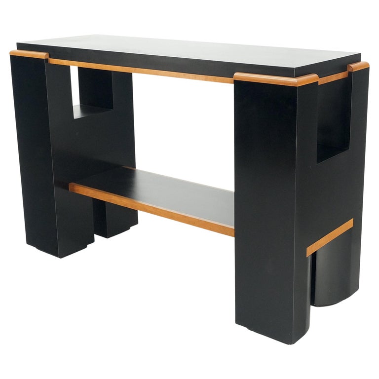Black Laminate Bar Countertop Heigh Hall Table Console Custom Built ...