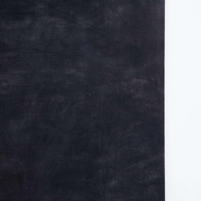 Black Large Painting by Enrico Della Torre For Sale at 1stDibs