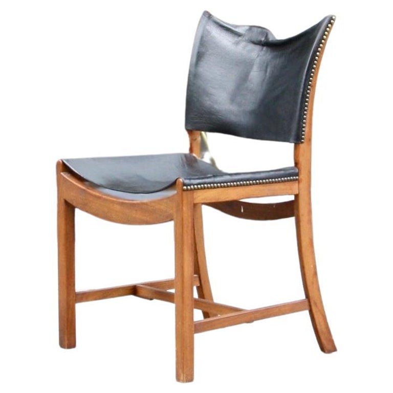 Black Leather Hammock Chair, Mogens Voltelen, circa 1930 For Sale at ...