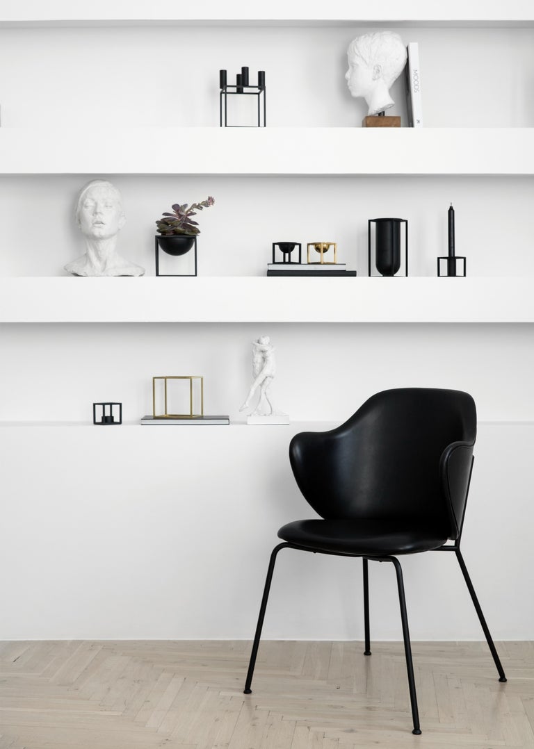 Black Leather Lassen Chair by Lassen For Sale at 1stDibs