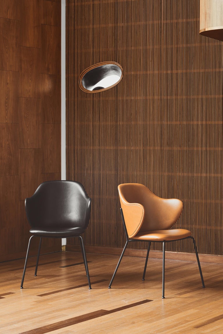 Black Leather Lassen Chair by Lassen For Sale at 1stDibs