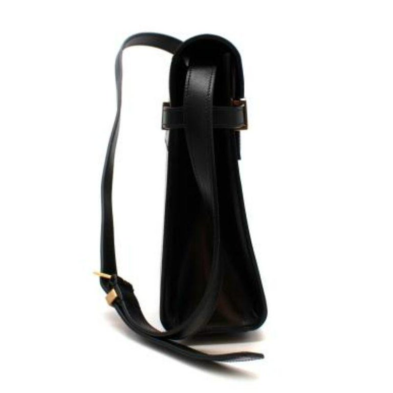 Black leather Manhattan bag For Sale at 1stDibs