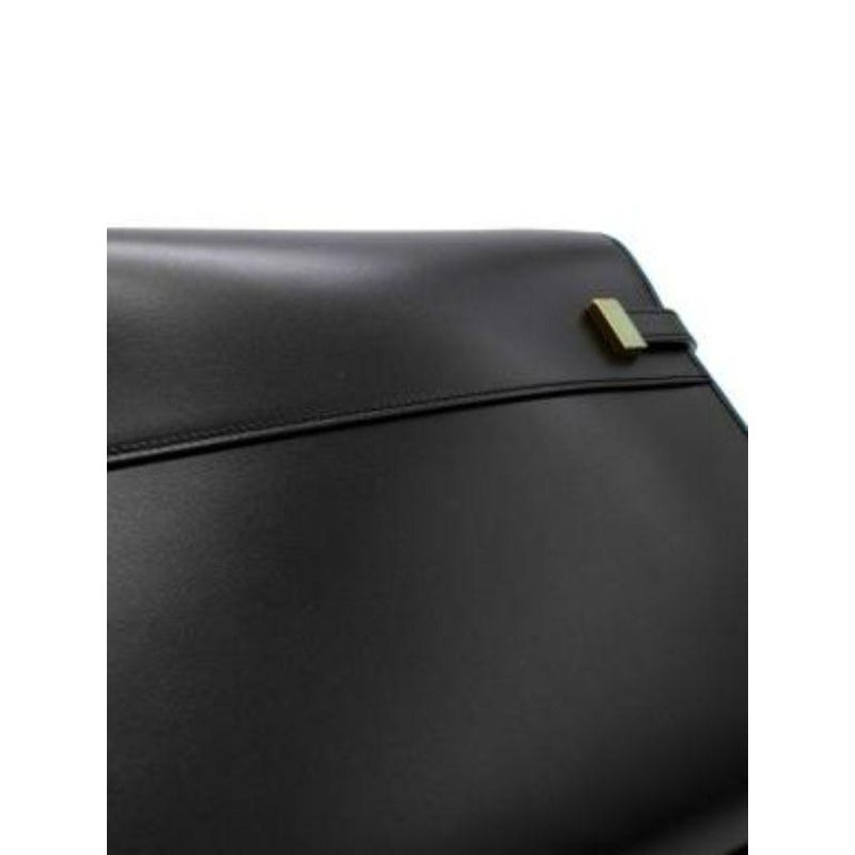 Black leather Manhattan bag For Sale at 1stDibs