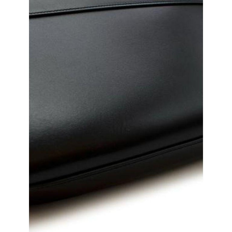 Black leather Manhattan bag For Sale at 1stDibs