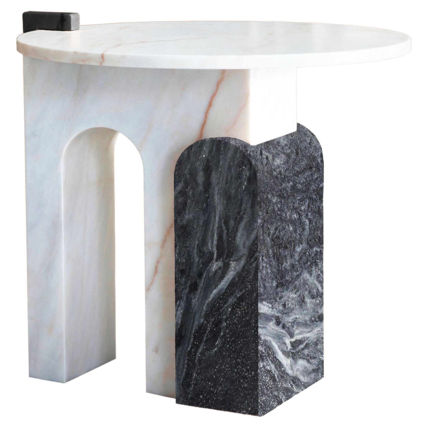 Bespoke Contemporary Architectural Marble Side Table, by Chapter Studio ...