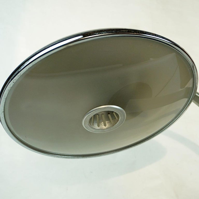 Black Midcentury Desk Lamp Boomerang 64 by Fase Madrid Spain For Sale ...