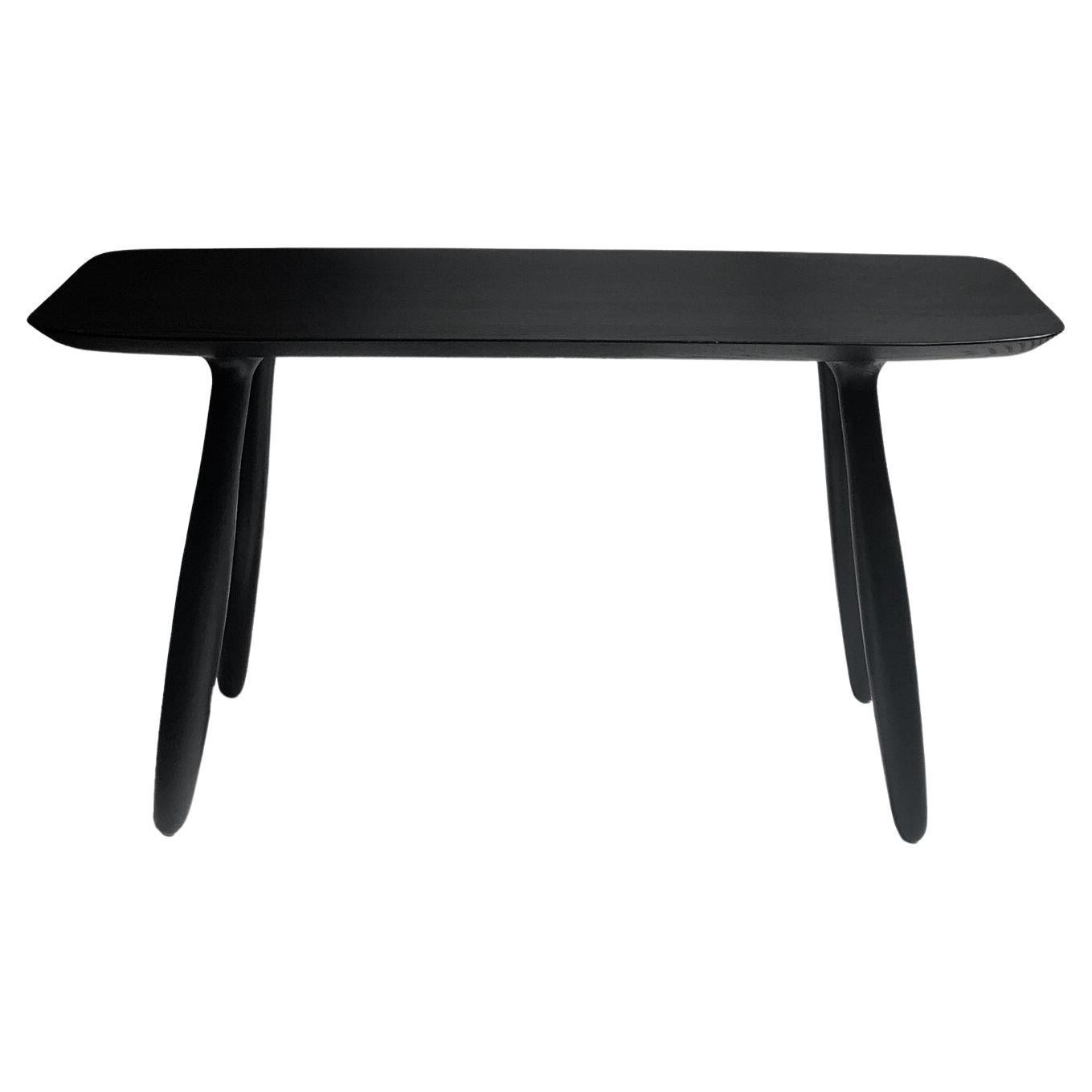 Black Napoléon III Stained Ash Daiku Bench 90 by Victoria Magniant For ...