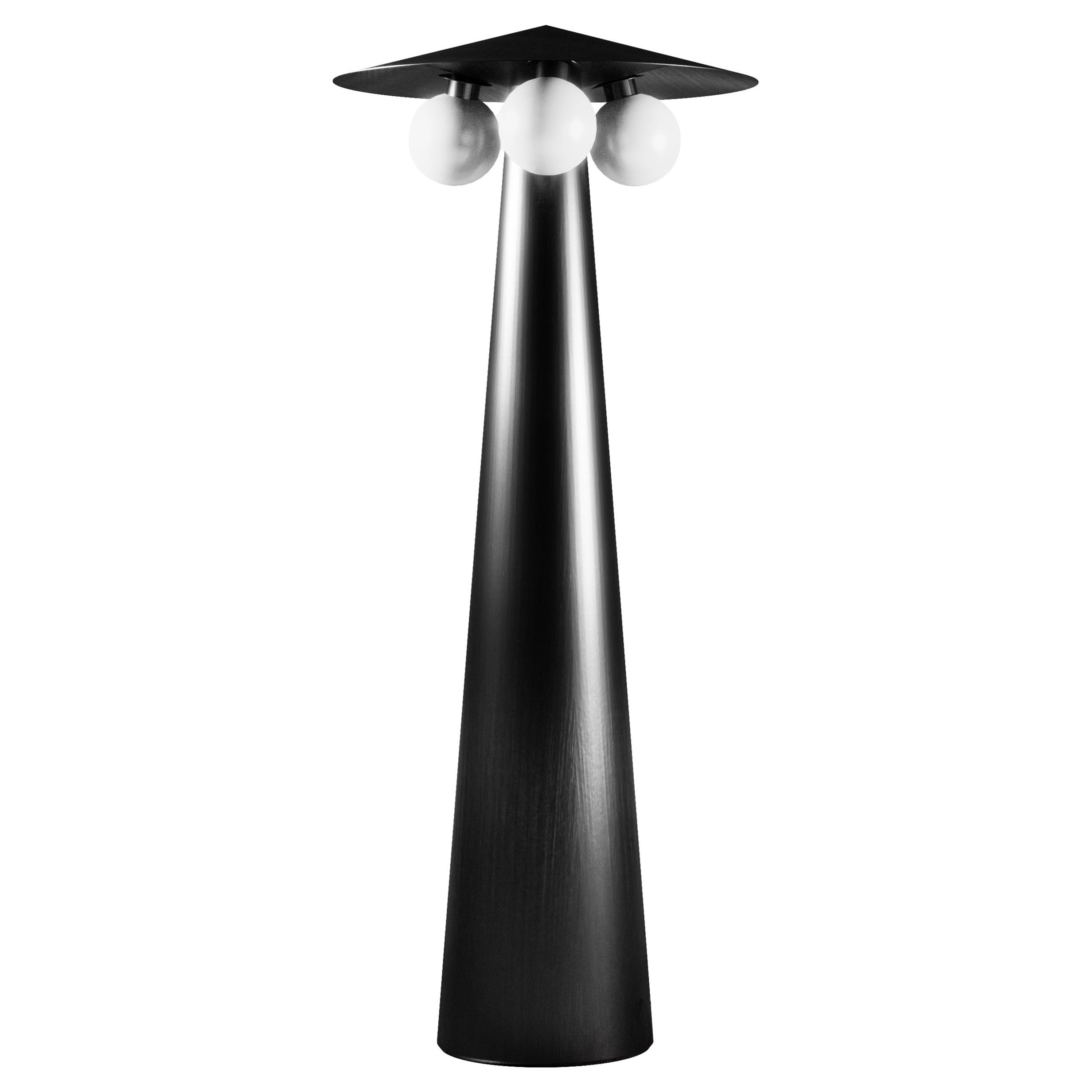 Black Nonla Floor Lamp by Kasadamo For Sale at 1stDibs