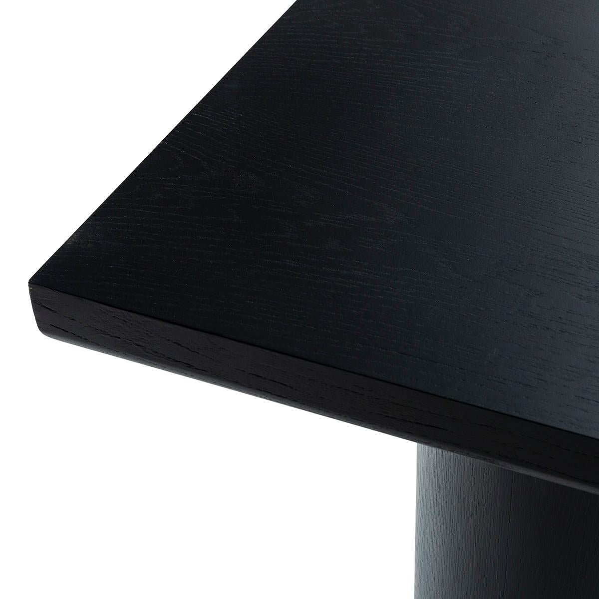 Black Oak Console Table by Thai Natura For Sale at 1stDibs