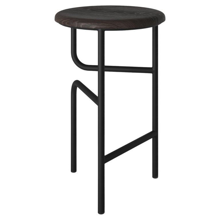 Black Oak High Stool, Blend For Sale at 1stDibs