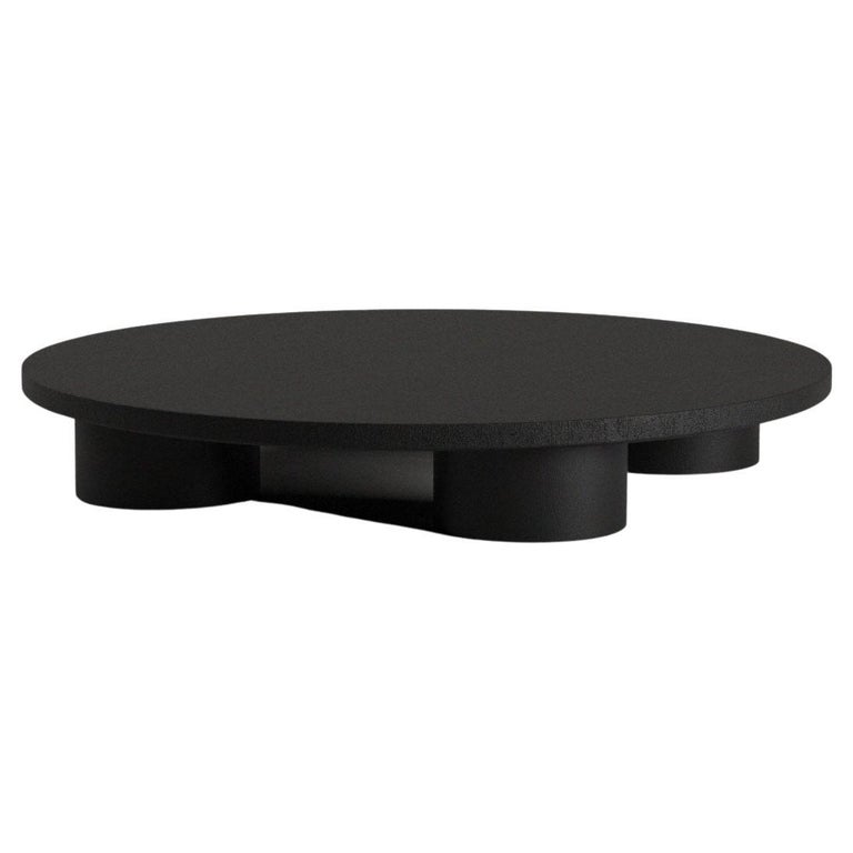 Black Oak Totem Coffee Table 150 by Siete Studio For Sale at 1stDibs